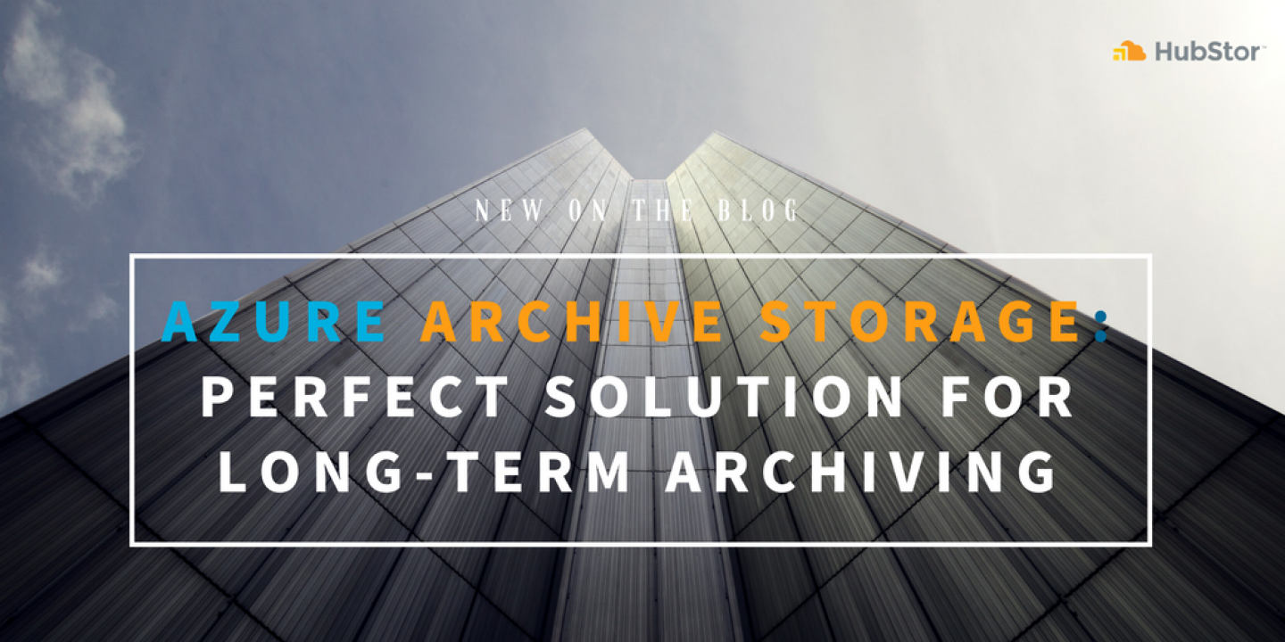 Azure Archive Storage: The Perfect Solution for Long-term Archiving | Veritas